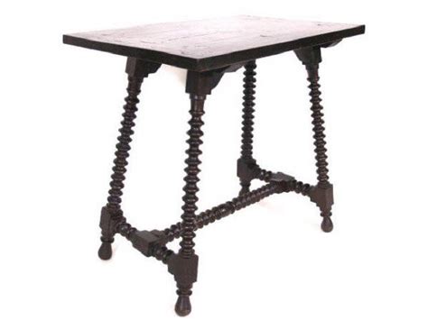 20th C Spanish Mahogany Boulle Work Side Table