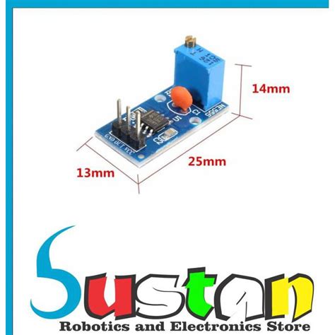 Jual Ne555 Adjustable Frequency Pulse Generator Module 5V 12V For