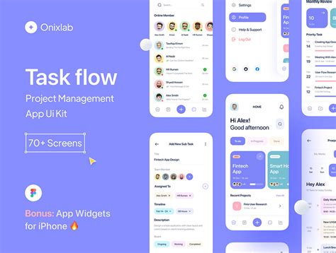 Ui Exploration For Taskflow By Emon🌟 For Onixlab On Dribbble