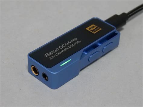 価格com 『ledの点灯イメージ（緑）』ibasso Audio Dc04pro ブルー 鴻池賢三さんのレビュー・評価投稿画像