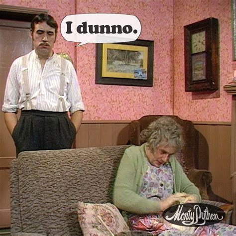 Monty Python Have You Met Mr And Mrs Concrete