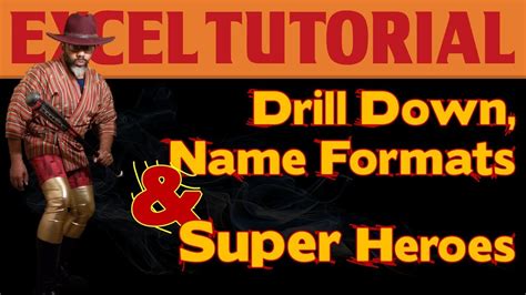 Pass Parameter Drill Down To Pick Name Format With Power Query Oz Du Soleil