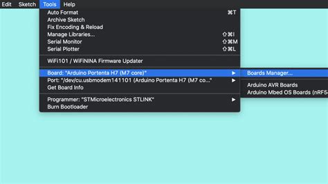 Updating The Portenta Bootloader Arduino Documentation Arduino