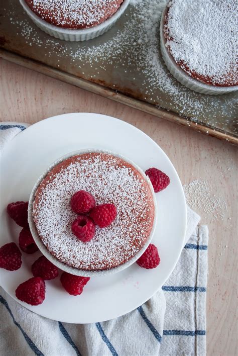 Raspberry Soufflés A Beautiful Plate