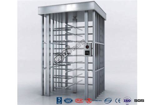 Deluxe Automatic Full Height Turnstile Pedestrian System Parking