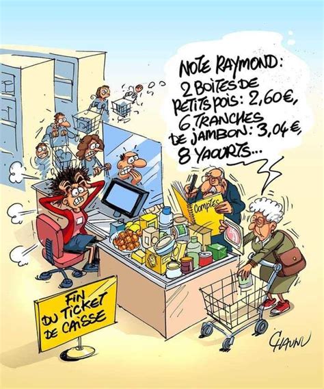 Humour Fin Du Ticket De Caisse