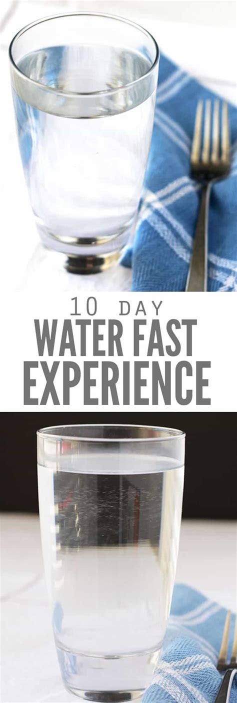 7 Day Water Fast Pros Cons Is It Helpful Our Experience