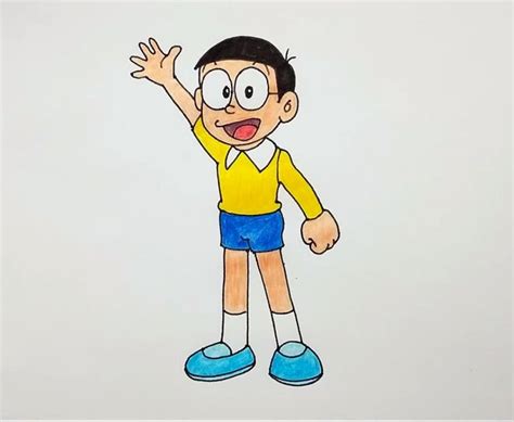 Lukisan Nobita Simple Michael White
