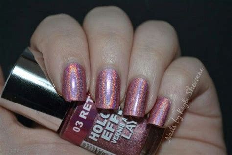 Layla Hologram Effect Retro Pink