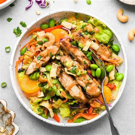 Asian Chicken Salad Joyfoodsunshine