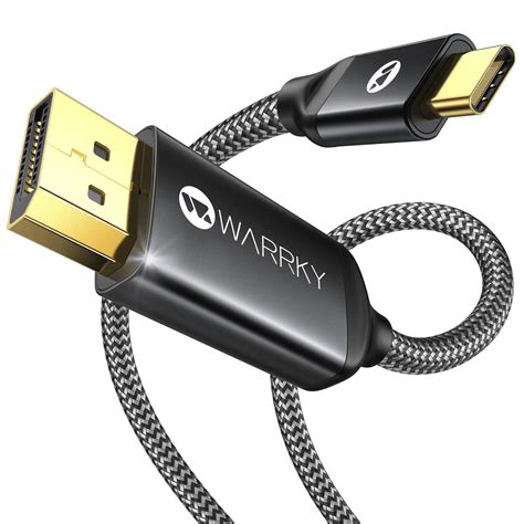 Buy Warrky Usb C To Displayport Cable 4k60hz 2k1440p165hz