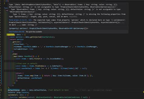Form Prop Extension How Can I Set The Defaultvalue From One Of The Options In A Dropdown