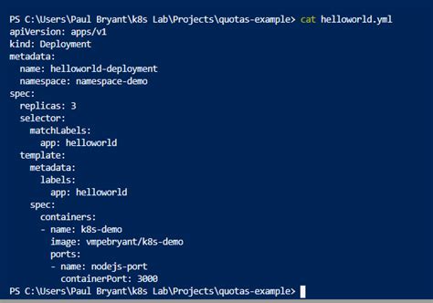 kubernetes create namespace with default quotas digital thought