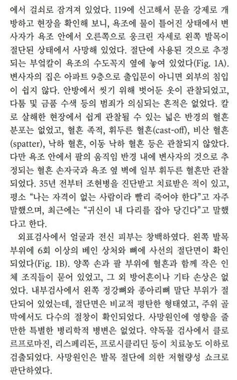 조현병환자의 자살사례사건 미스터리공포 에펨코리아