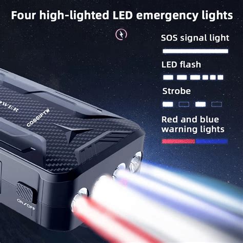 28000 MAH Multi Function Emergency Pack 12v Starting Device Car Battery