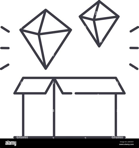 Genesis Block Symbol lineare isolierte Illustration dünne Linie Vektor Web Design Zeichen
