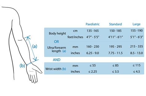 Size Guide V3 UPPER LIMB Co