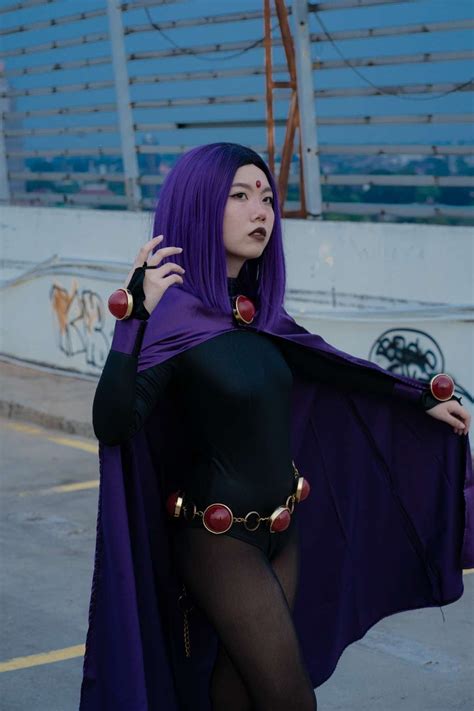 Self Raven Of Teen Titans By Kingdom Of Ribbon Cosplay Rcosplay