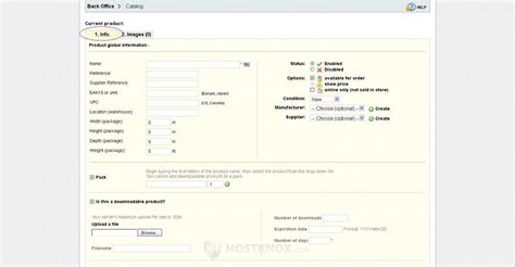 Hostknox Prestashop 1 4 Products Tutorial