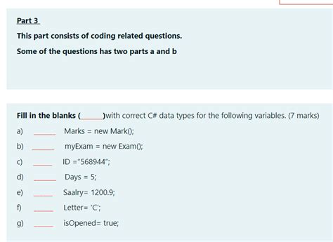 Solved Part This Part Consists Of Coding Related Chegg