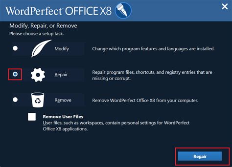 KB Corel WordPerfect Unable To Open The Address Book