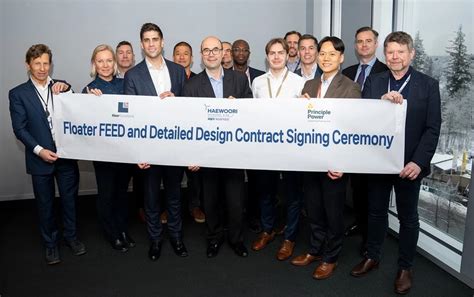 Aker Solutions And Principle Power Secure Contract For 1 Gw Floating