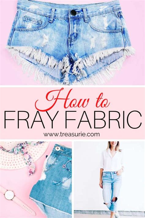 Como Fray Fabric Fraying Fabric 5 Ways Reef Recovery
