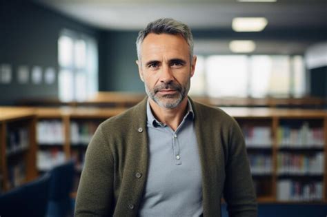 Premium Photo Generative AI Concept Photo Of Intelligent Handsome