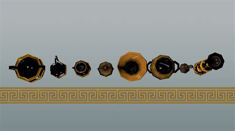 3d Ancient Greek Pottery Pack Turbosquid 1174806