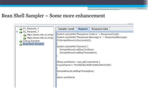 Beanshell Scripting In Apache Jmeter Pptx