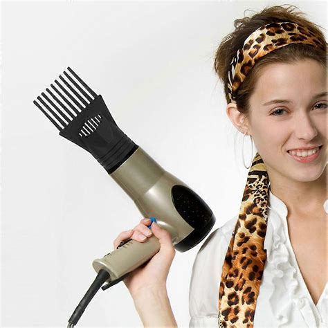 6pcs Hair Dryer Comb Blow Dryer Nozzle Replacement Universal Hair Dryer