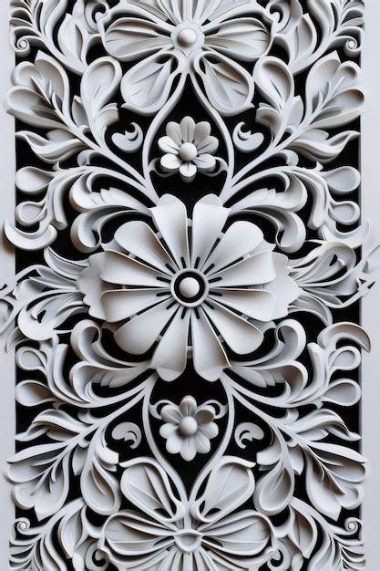 Laser Cut Patterns With Sharp Precise Design Premium Ai Generated Image