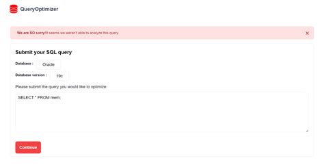 github fouadelmetioui sql query optimizer