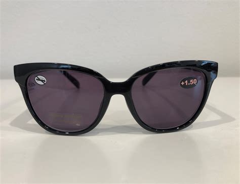 Magnified Reading Sunglasses 9091 Black Magnishades