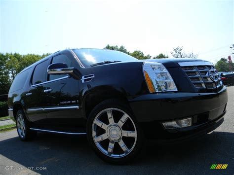 2008 Black Raven Cadillac Escalade Esv Awd 121759413 Photo 2