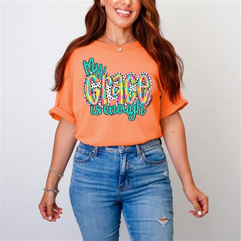 My Grace Is Enough Dtf Heat Transfer