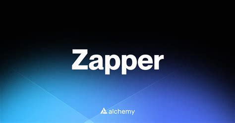 zapper web3 developer tools alchemy