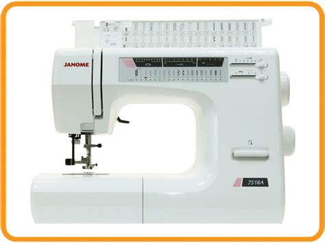 Janome 7518a – надежный помощник начинающих портних - читайте на Tkat.ru.