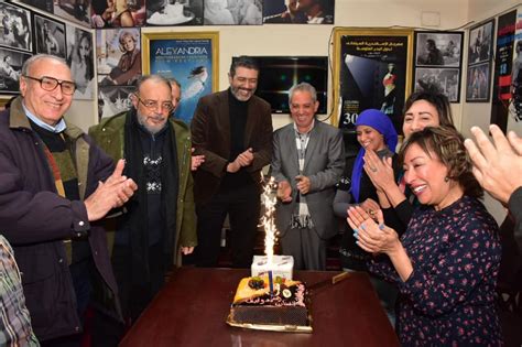 لجنة تحكيم مسابقة الفيلم المصرى بجمعية نقاد السينما تحتفل بعيد ميلاد