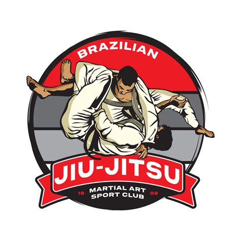 Jiu Jitsu Martial Art Vector Illustration Perfect For T Shirt Design