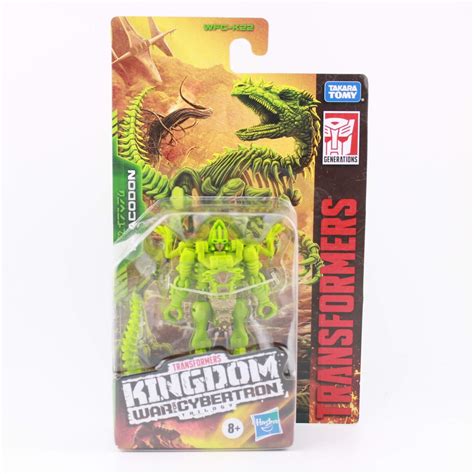 Transformers Kingdom Dracodon Legends Core Class In Hand Action Figu