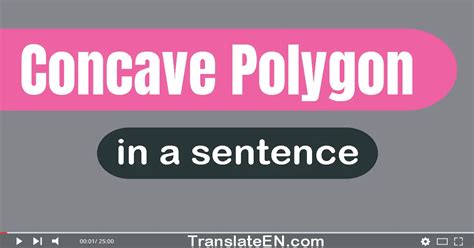 Concave Polygon In A Sentence