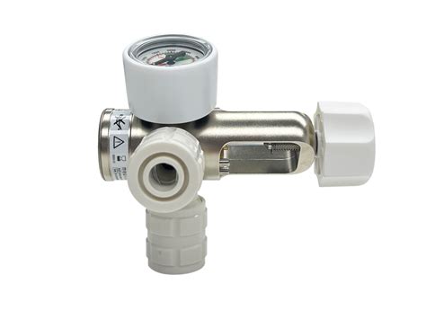 Oxygen Regulator Pin Index 2 X BS Schrader Meditech Ltd