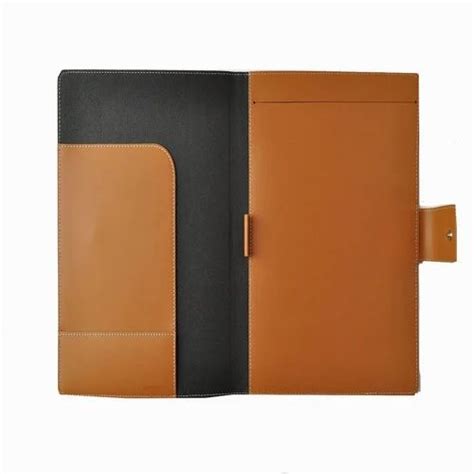 High Quality PU Leather File Folder For Office Use Brown At Rs Piece In Mumbai