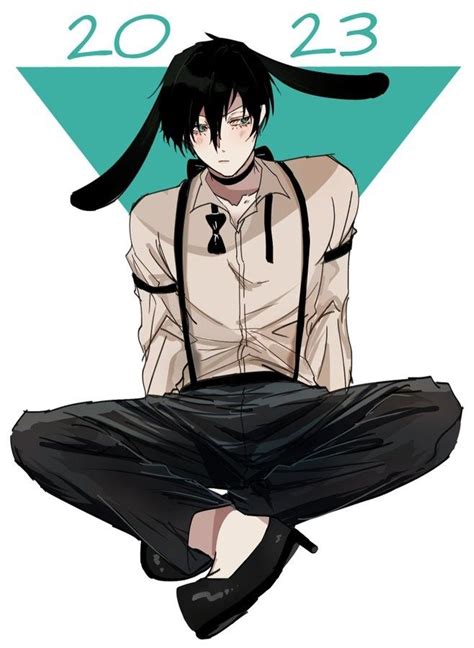 Bunny Rin Blue Anime Blues Rock Blue Block