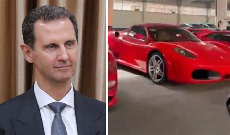 Escapó Sin Mirar Lo Que Dejaba Atrás La Valiosa Colección De Coches De Bachar El Asad