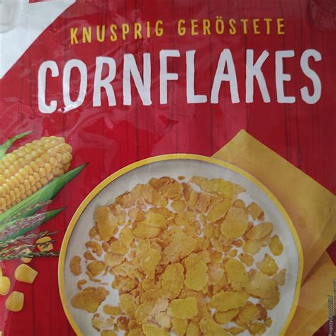 Knusprig Geröstete Cornflakes K Classic Kalorie Kj A Nutriční