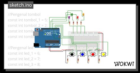 Fadli Projek 4 Copy 2 Wokwi Esp32 Stm32 Arduino Simulator