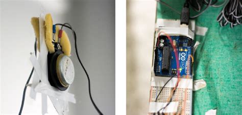 Details Of The Equipment An Electro Dynamical Exciter Left And The