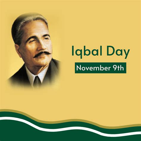 iqbal day template postermywall